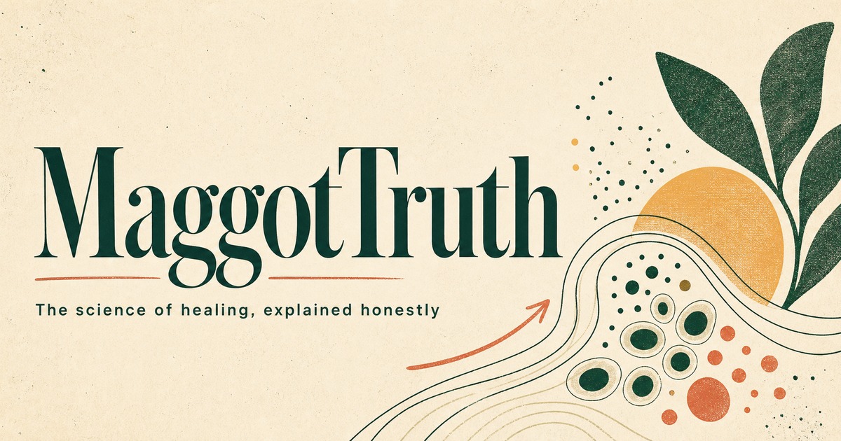 What Is Maggot Therapy? | MaggotTruth